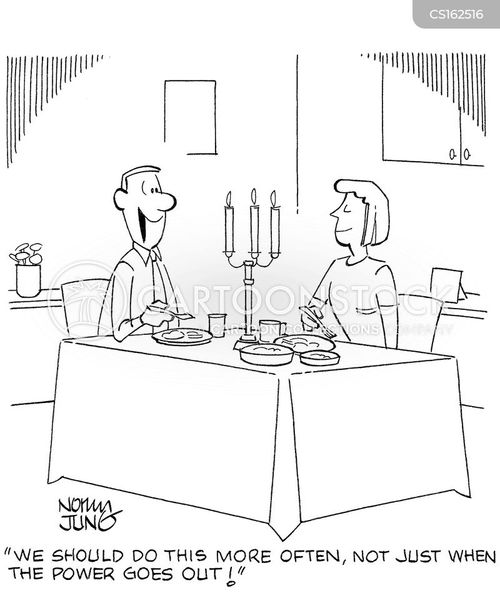 Romantic Meal Cartoons and Comics - funny pictures from CartoonStock