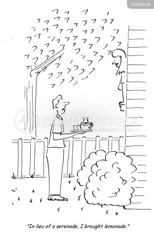 Serenading Partner Cartoons and Comics - funny pictures from CartoonStock