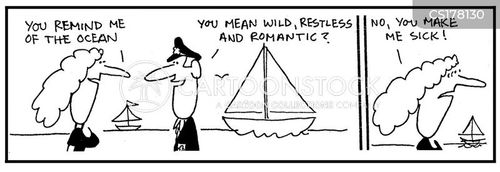 Seasick Cartoons and Comics - funny pictures from CartoonStock