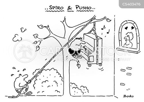 Serenading Cartoons and Comics - funny pictures from CartoonStock