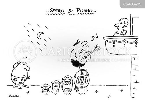 Serenaded Cartoons and Comics - funny pictures from CartoonStock