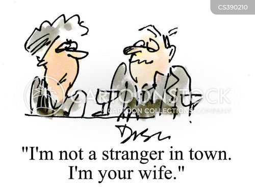Stranger Interaction Cartoons and Comics - funny pictures from CartoonStock