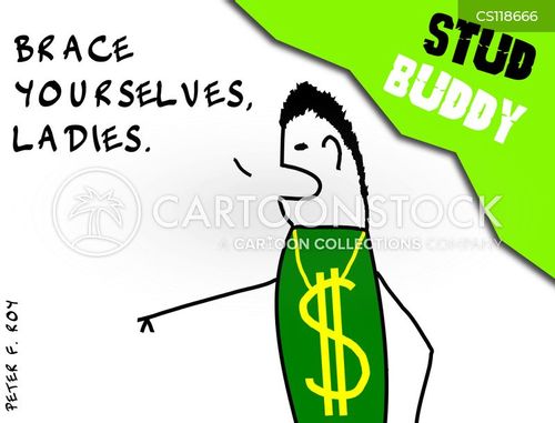 Stud Cartoons and Comics - funny pictures from CartoonStock