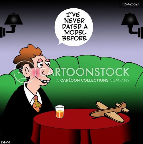 Modelling Career Cartoons and Comics - funny pictures from CartoonStock