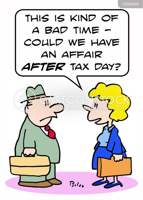 Tax Day Cartoons and Comics - funny pictures from CartoonStock