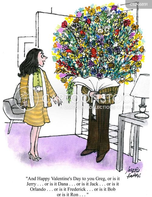 Bunch Of Flowers Cartoons and Comics - funny pictures from CartoonStock