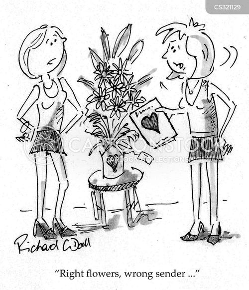Secret Admirer Cartoons and Comics - funny pictures from CartoonStock