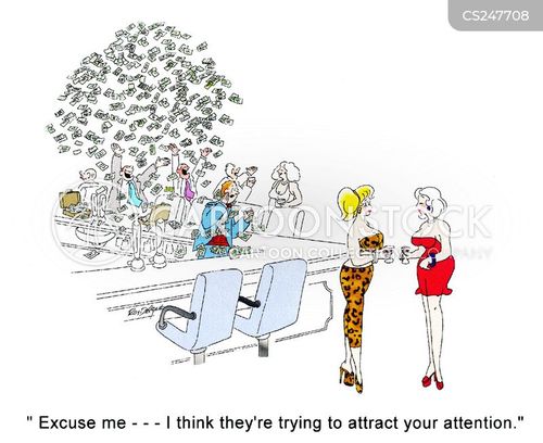 Attracting Attention Cartoons and Comics - funny pictures from CartoonStock