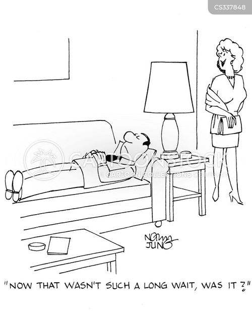 Long Wait Cartoons and Comics - funny pictures from CartoonStock