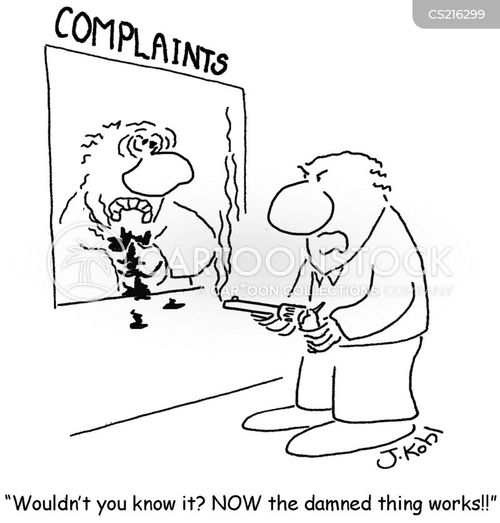 Faulty Goods Cartoons and Comics - funny pictures from CartoonStock