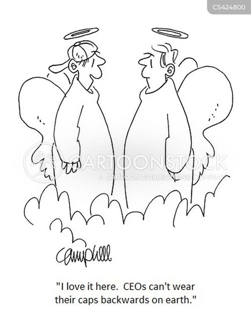 Backwards Cap Cartoons and Comics - funny pictures from CartoonStock