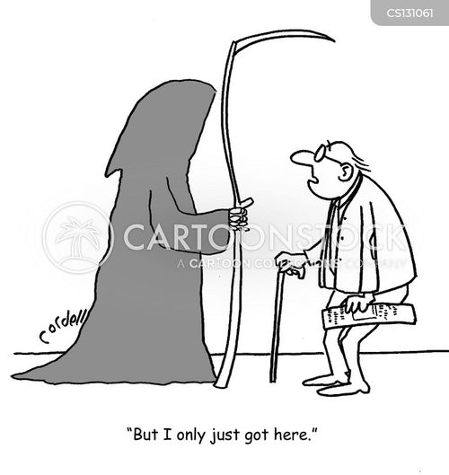 Too Young To Die Cartoons and Comics - funny pictures from CartoonStock