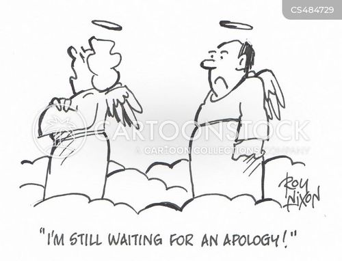 Apology Cartoons and Comics - funny pictures from CartoonStock