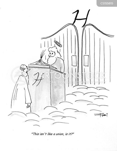 Heaven's Gate Cartoons and Comics - funny pictures from CartoonStock