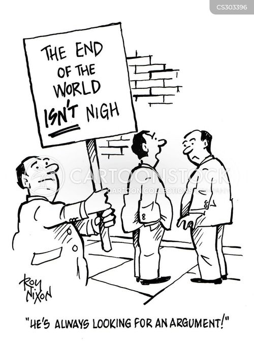 Sign Carriers Cartoons and Comics - funny pictures from CartoonStock