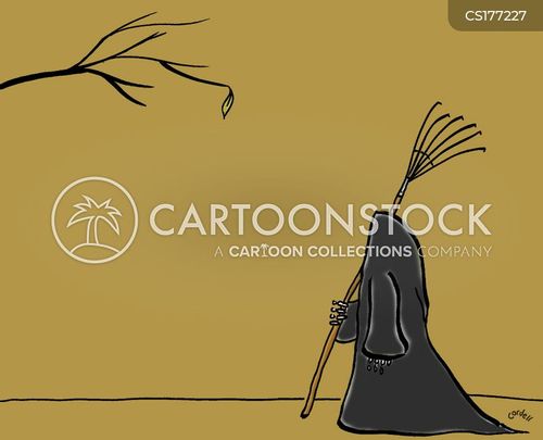 Cartoons und Karikaturen mit Geduld