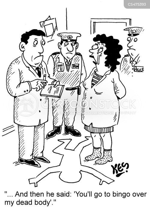 Bingo Player Cartoons and Comics - funny pictures from CartoonStock