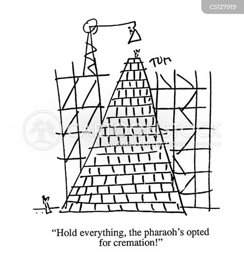 Pharaoh Civilization Cartoons and Comics - funny pictures from CartoonStock