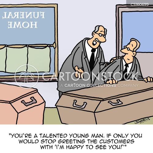 Embalming Cartoons and Comics - funny pictures from CartoonStock