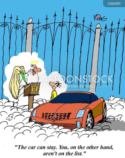 Guest List Cartoons and Comics - funny pictures from CartoonStock