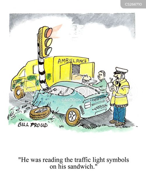 Traffic Signals Cartoons and Comics - funny pictures from CartoonStock