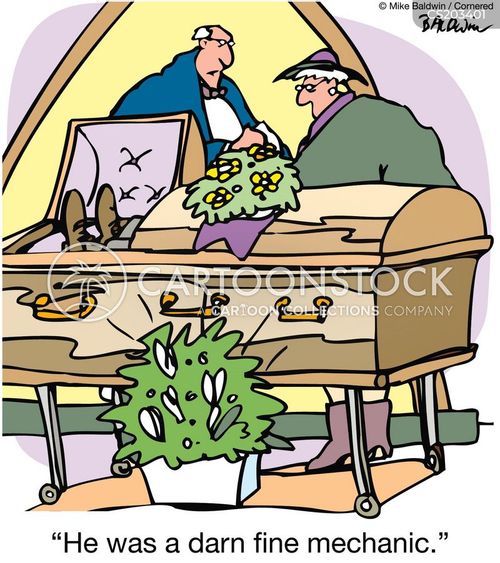 Closed Casket Cartoons and Comics - funny pictures from CartoonStock