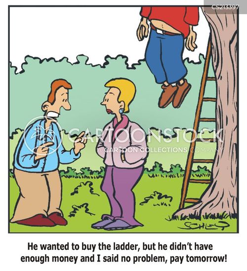 On Credit Cartoons and Comics - funny pictures from CartoonStock