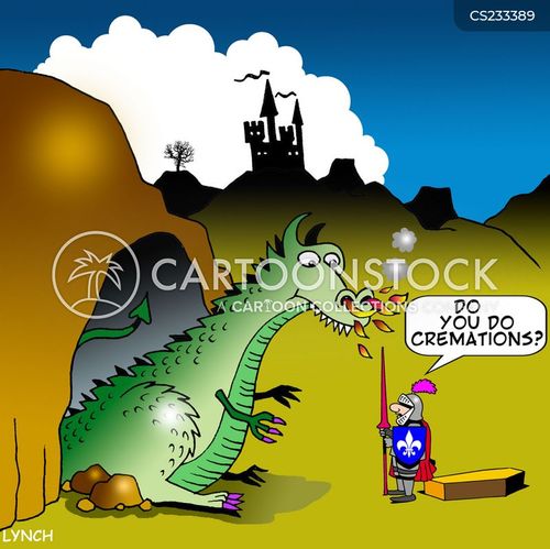 Cremation Cartoons and Comics - funny pictures from CartoonStock