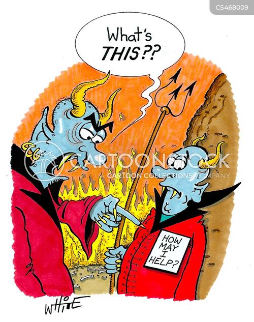 Daemon Cartoons and Comics - funny pictures from CartoonStock