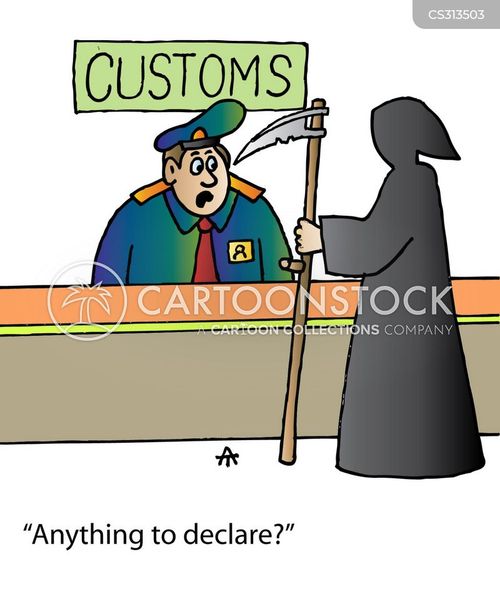 Customs Officer Cartoons and Comics - funny pictures from CartoonStock