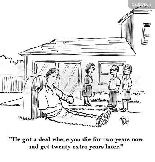 Live Forever Cartoons and Comics - funny pictures from CartoonStock