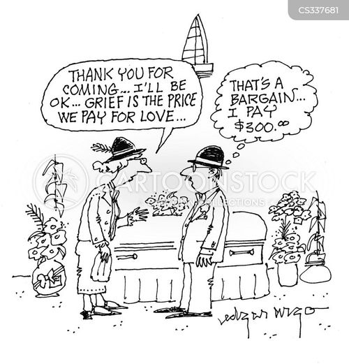 Coffin Decoration Cartoons and Comics - funny pictures from CartoonStock
