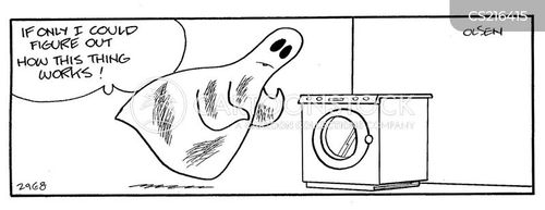 Ghostly Figure Cartoons and Comics - funny pictures from CartoonStock