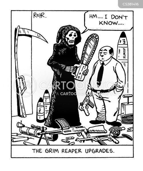The Grim Reaper Cartoons and Comics - funny pictures from CartoonStock