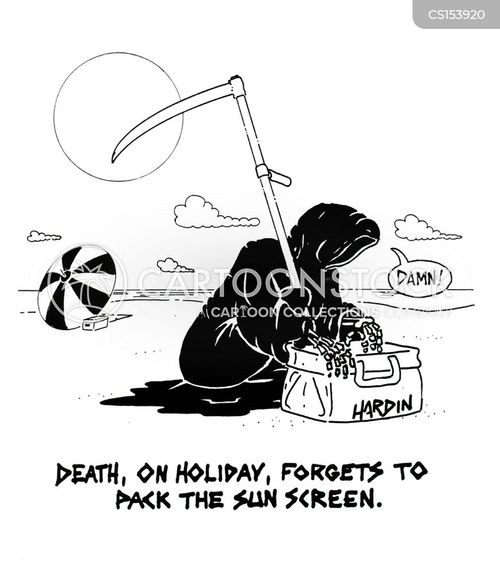 Sun Protection Cartoons and Comics - funny pictures from CartoonStock