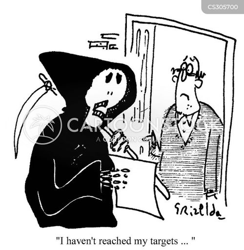 Reaching A Target Cartoons and Comics - funny pictures from CartoonStock
