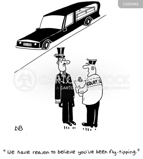 Fly Tipping Cartoons and Comics - funny pictures from CartoonStock
