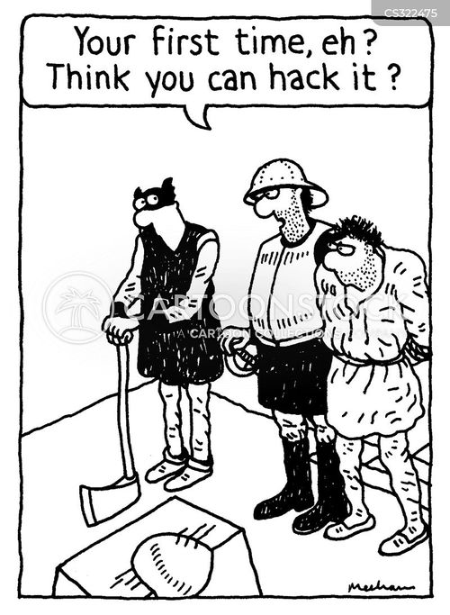 Medieval Beheading Cartoons and Comics - funny pictures from CartoonStock