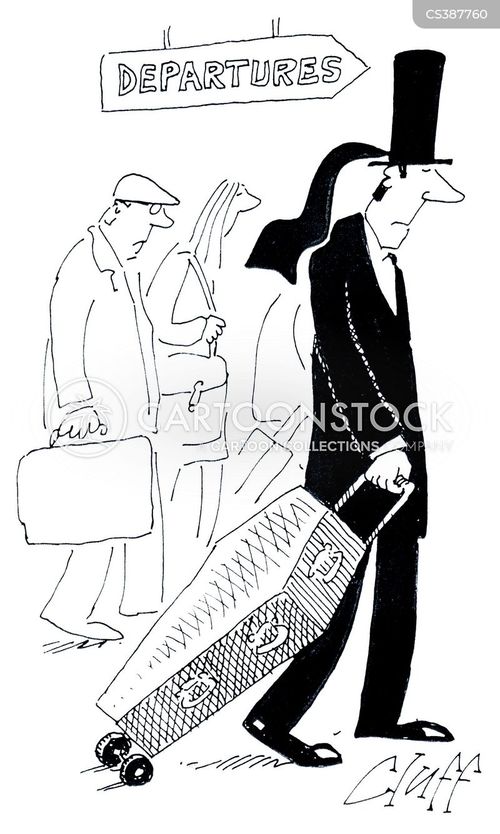 Suitcase Cartoons and Comics - funny pictures from CartoonStock