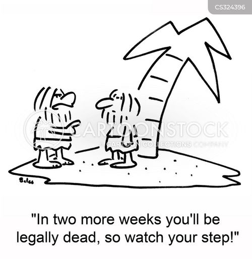 Presumed Dead Cartoons and Comics - funny pictures from CartoonStock