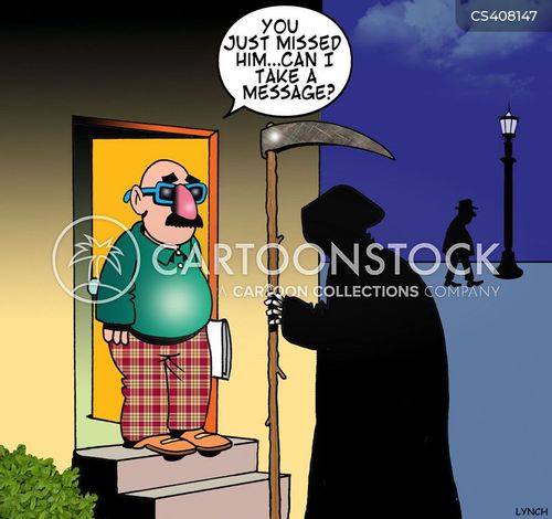 Take A Message Cartoons and Comics - funny pictures from CartoonStock