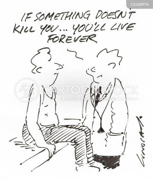 Staying Alive Cartoons and Comics - funny pictures from CartoonStock