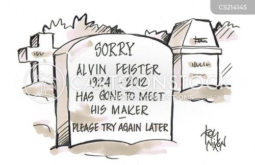 Gravestone Engravings Cartoons and Comics - funny pictures from ...