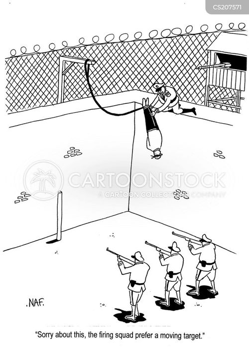 Moving Target Cartoons and Comics - funny pictures from CartoonStock