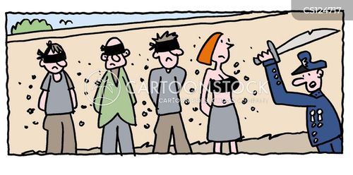 Blindfold Cartoons and Comics - funny pictures from CartoonStock