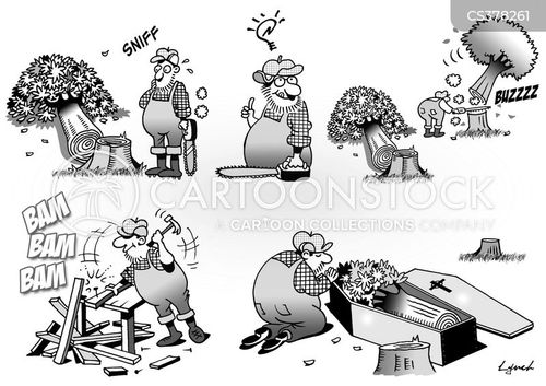 Funny Logging Cartoons