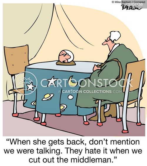 Cutting Out The Middle Man Cartoons and Comics - funny pictures from ...