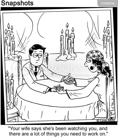 Telling The Future Cartoons and Comics - funny pictures from CartoonStock