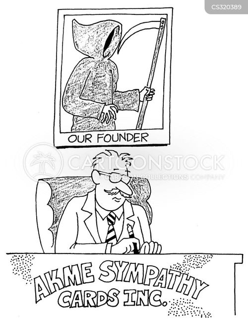 Figure Of Death Cartoons and Comics - funny pictures from CartoonStock