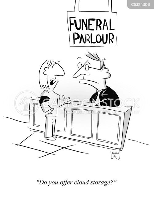 Cloud Data Cartoons and Comics - funny pictures from CartoonStock